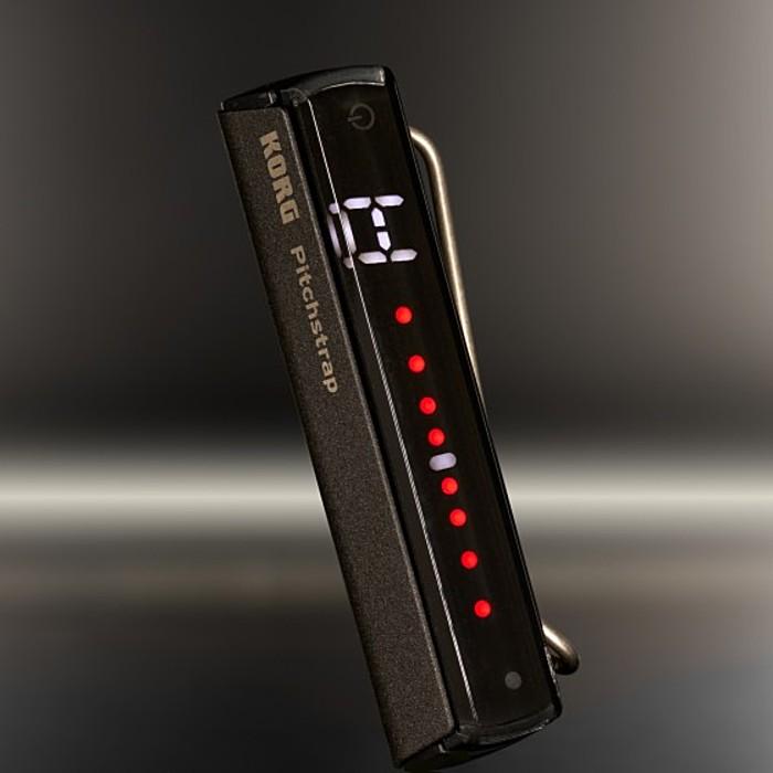 KORG Pitchstrap Strap Tuner PST-1 コルグ ストラップ装着チューナー : ギターパーツの店・ダブルトラブル ...