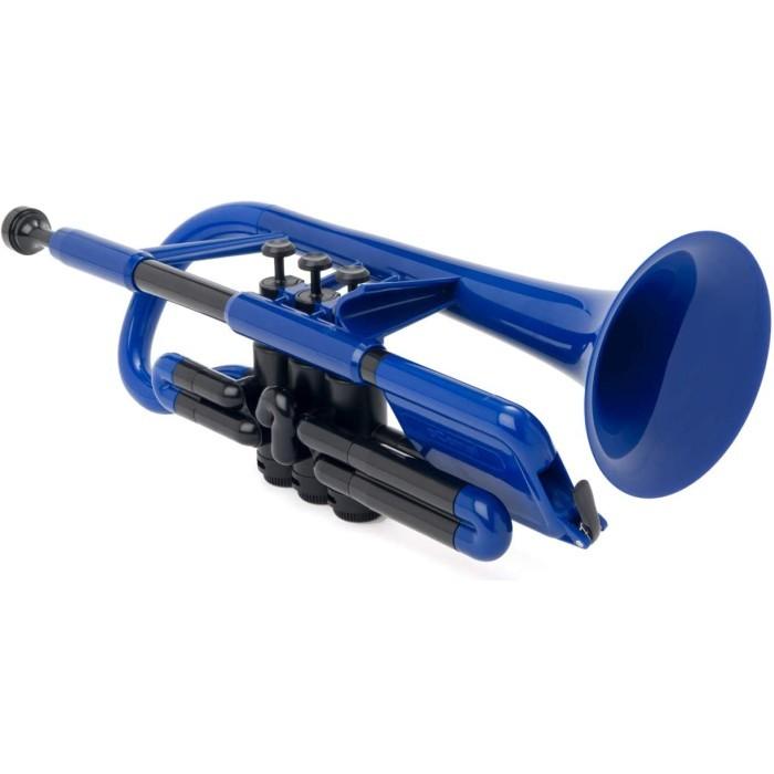 pInstruments pCornet Blue PCORNET1B プラスチック製コルネット : pinstruments-pcornet1b : ギターパーツの店・ダブルトラブル ...