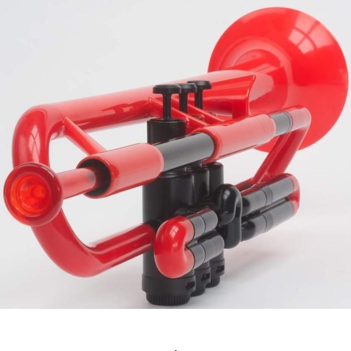 pInstruments pTrumpet Red プラスチック製トランペット :PINSTRUMENTS-PTRUM-RED:ギターパーツの店・ダブルトラブル - 通販 - Yahoo!ショッピング