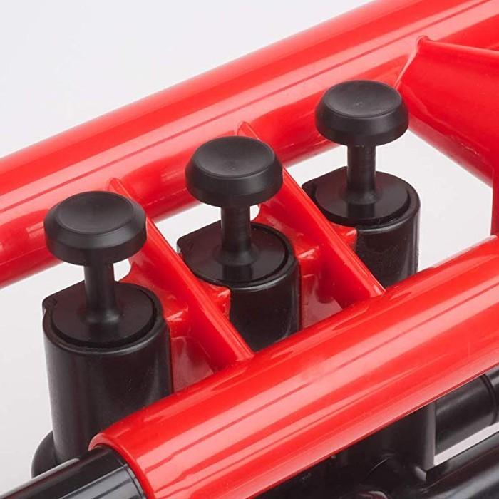 pInstruments pTrumpet Red PTRUMPET1R プラスチック製トランペット : ギターパーツの店・ダブルトラブル - 通販 - Yahoo!ショッピング
