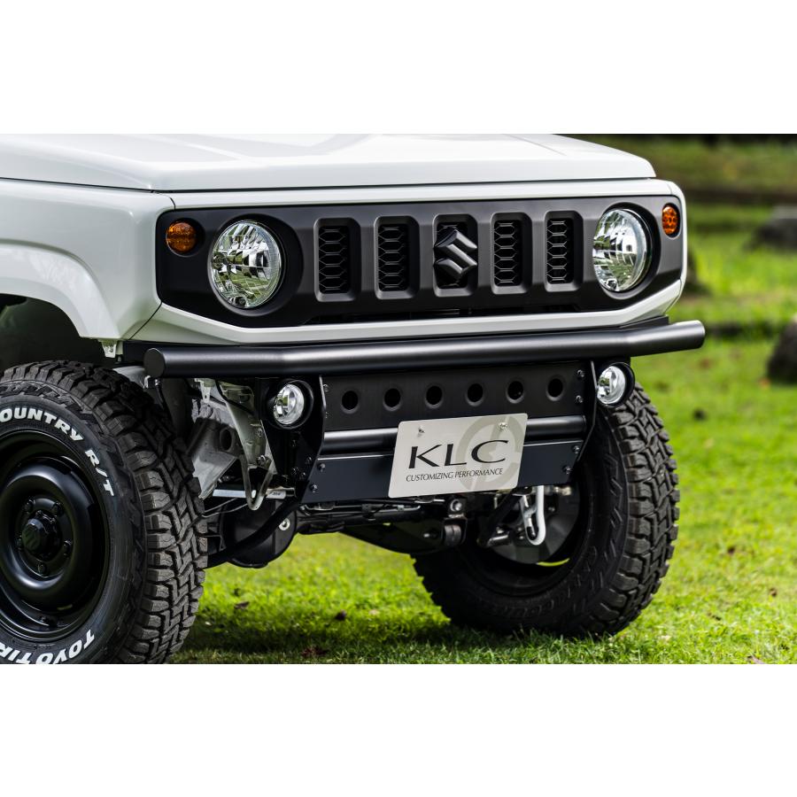 KLC ジムニー JB64W トラディショナルバンパーLEVELII64 フロント ブラック(フォグランプステー付) : デュアルモード ...