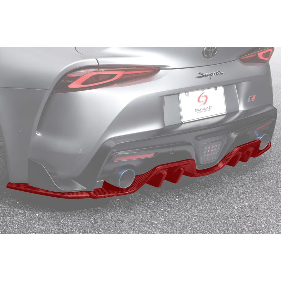 シルクブレイズ GRスープラ DB82/DB22/DB42 リアディフューザー WETカーボン/クリア :kspc-0696:デュアルモード - 通販 - Yahoo!ショッピング