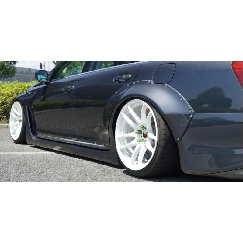 レクソン レクサス GS 350 GRS191 オーバーフェンダーV-2&フロントサイドスカートセット : デュアルモード - 通販 - Yahoo!ショッピング