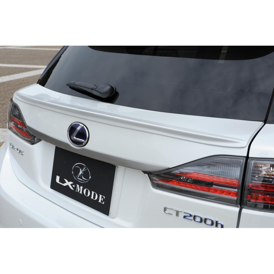LX MODE レクサス CT200h ZWA10 前期 テールゲートスポイラー : デュアルモード - 通販 - Yahoo!ショッピング