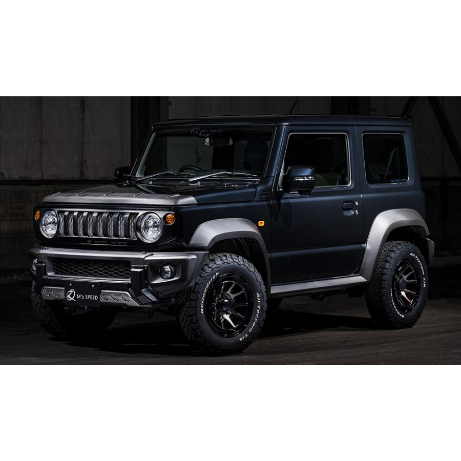 エムズスピード ジムニー シエラ JB74W フロントグリル ABS :mspd-0895:デュアルモード - 通販 - Yahoo!ショッピング