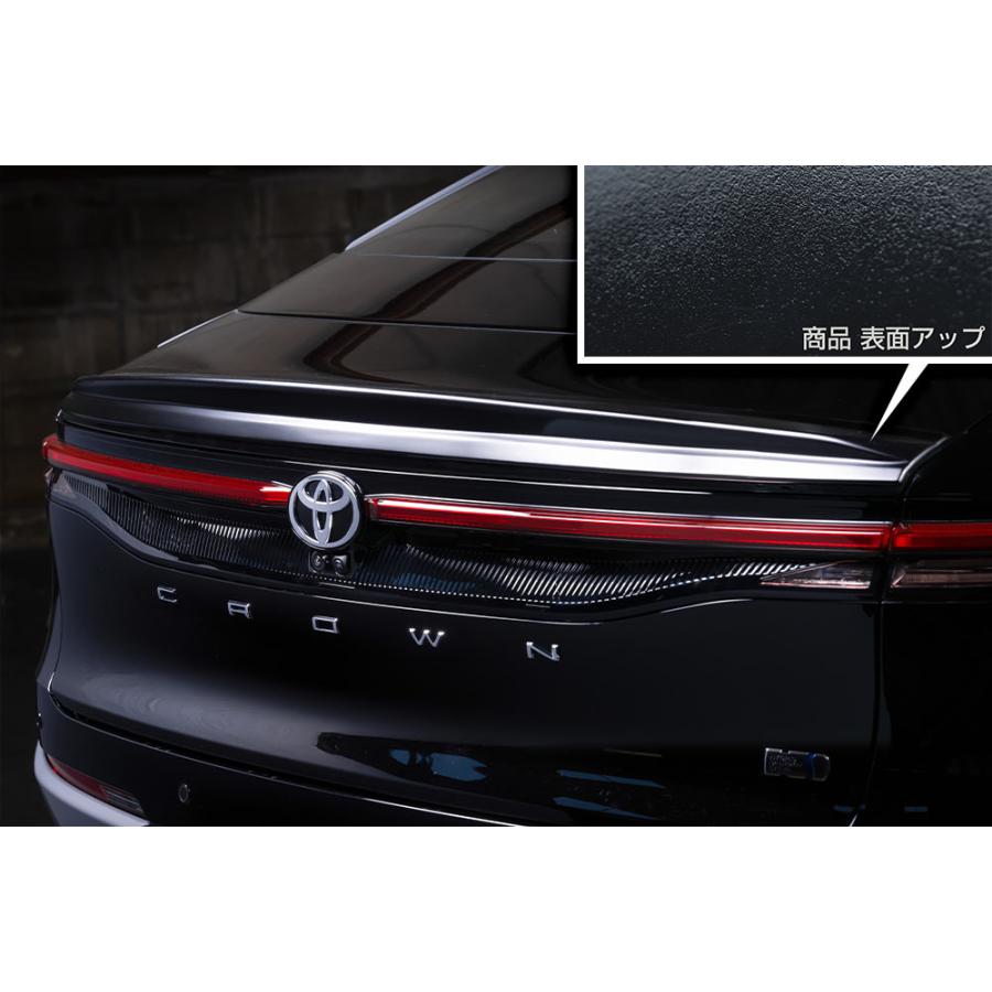 エムズスピード クラウン クロスオーバー TZSH35/AZSH35 リアウイング AES シボ加工つや消しブラック仕様 : デュアルモード - 通販 - Yahoo!ショッピング