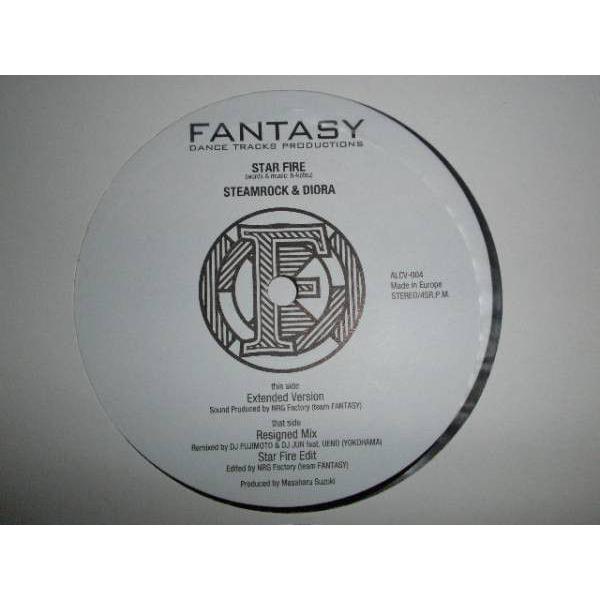 12" Steamrock & Diora Star Fire ALCV004 Fantasy Dance Tracks ...