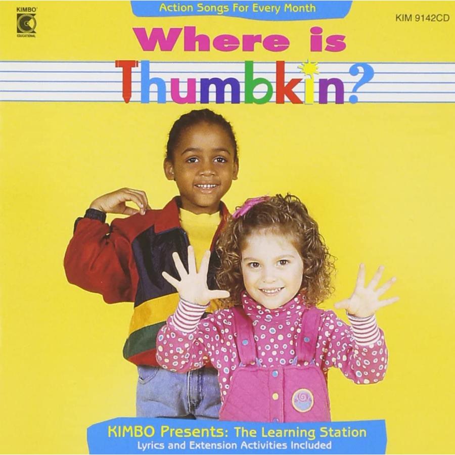 輸入CD Kimbo Educational Where Is Thumbkin? Action Songs For Every Month ...