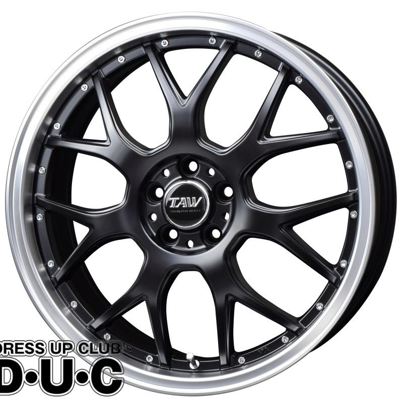 18インチアルミホイール4本セット Leowing M7 18-7.0 5-100+48 30/50プリウス 86 BRZ 人気のメッシュ リム深度33mm 新品特価 : Dress-Up ...