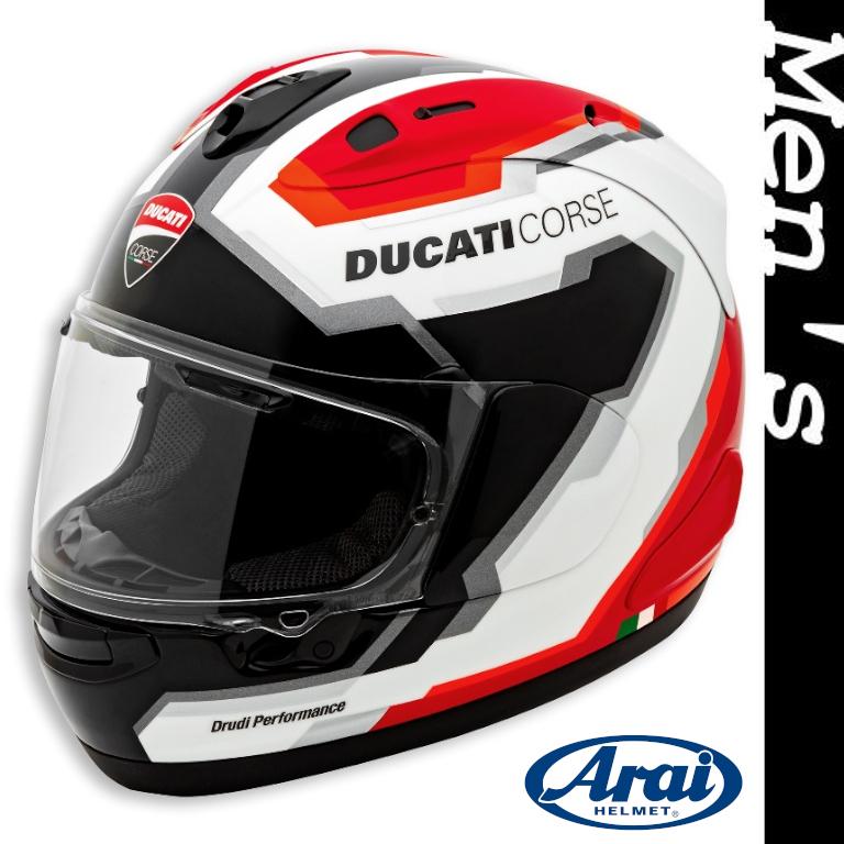 DUCATI ★Ducati Corse V5 フルフェイスヘルメット サイズXL (with Arai) : ドゥカティ大阪ウエストeストア ...