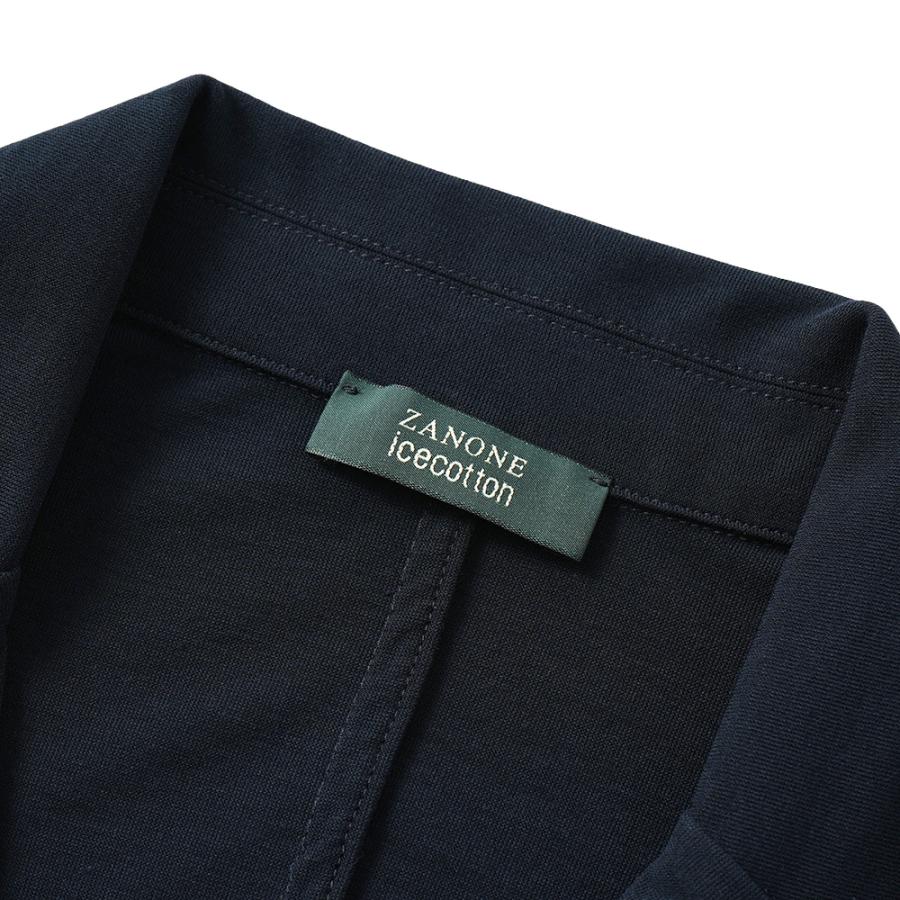 ZANONE ザノーネ GIACCA アイスコットン 2B ジャケット 815110-ZG380 D.NAVY : DUE-online - 通販 - Yahoo!ショッピング