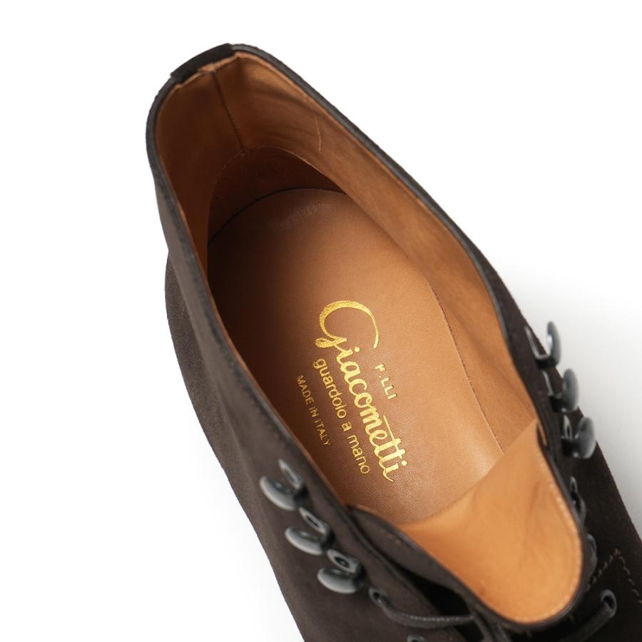 F.LLI GIACOMETTI Giacometti フラテッリジャコメッティ FG496.017 SUPER BUCK スエード モンキーブーツ D.BROWN : DUE-online ...