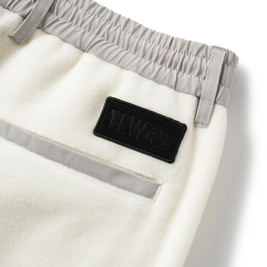 TFW49 ティーエフダブリュー49 FLEECE PANTS フリースパンツ T072420018 WHT×L.GREY : t072420018whgy : DUE-online - 通販 ...