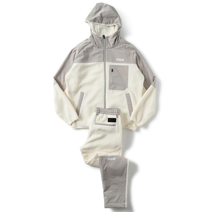 TFW49 ティーエフダブリュー49 FLEECE PANTS フリースパンツ T072420018 WHT×L.GREY : DUE-online - 通販 - Yahoo!ショッピング