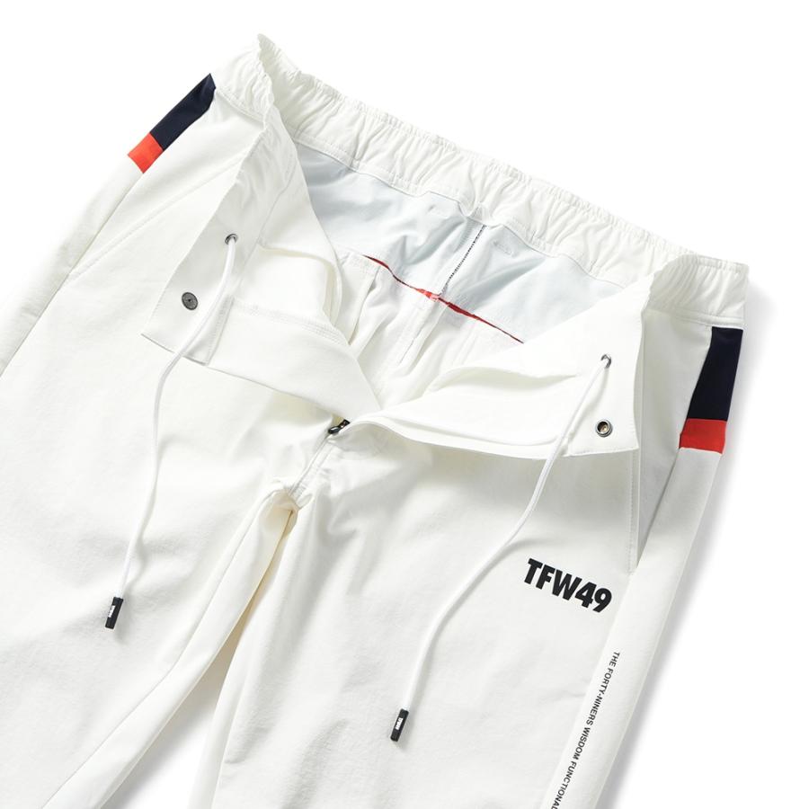 TFW49 ティーエフダブリュー49 NYLON 2WAY STRETCH PANTS ナイロン 2way ストレッチパンツ T072510003 WHITE : DUE-online ...