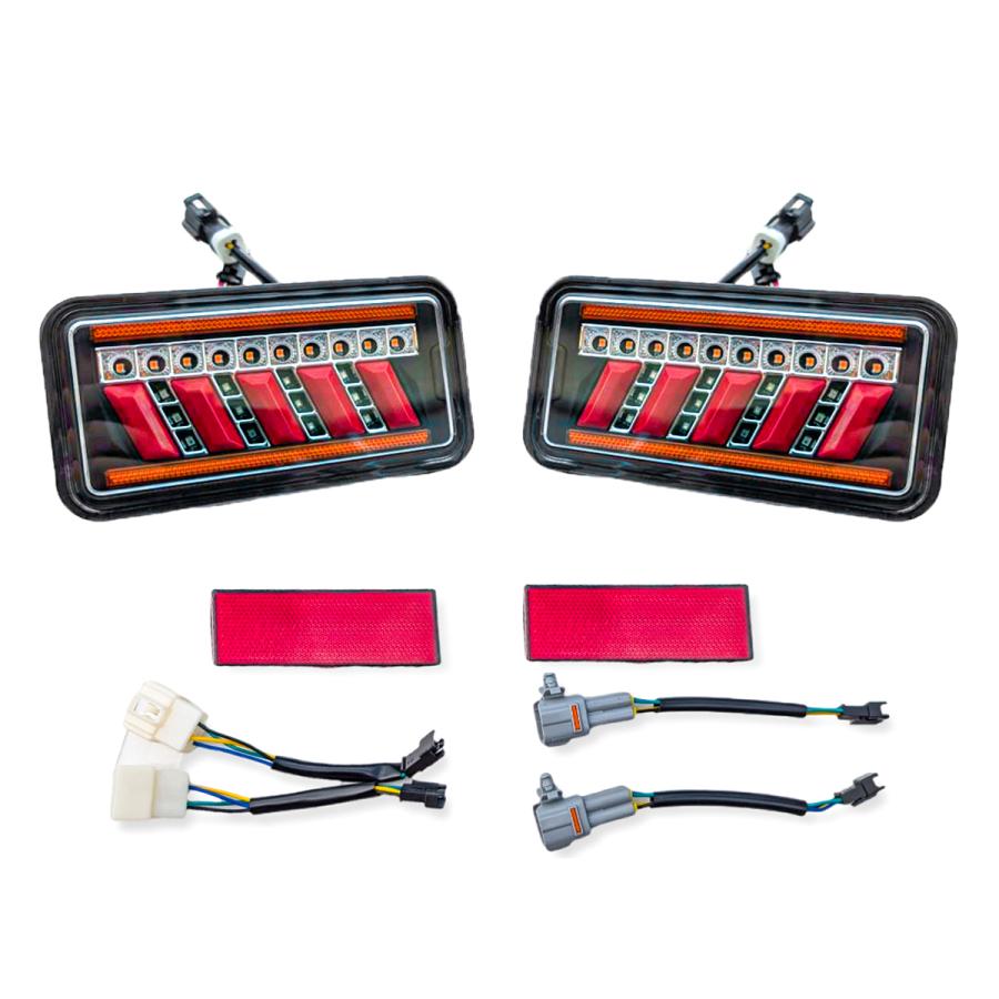 キャリイ スーパー トラック LED テールランプランプ ユニット シーケンシャル 左右セット 軽トラック 軽トラ DA16T I ...