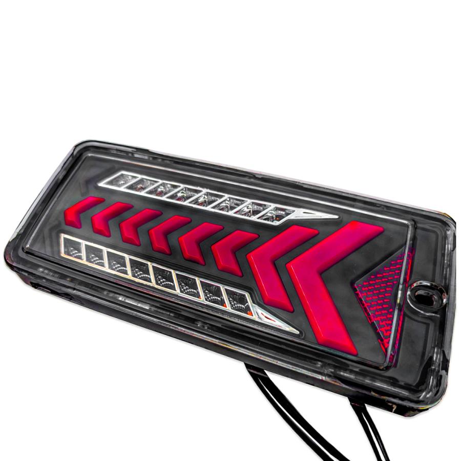 ハイゼット トラック ジャンボ LED テールランプ 流れるウインカー シーケンシャル サンバー S500P S510P タイプV ...
