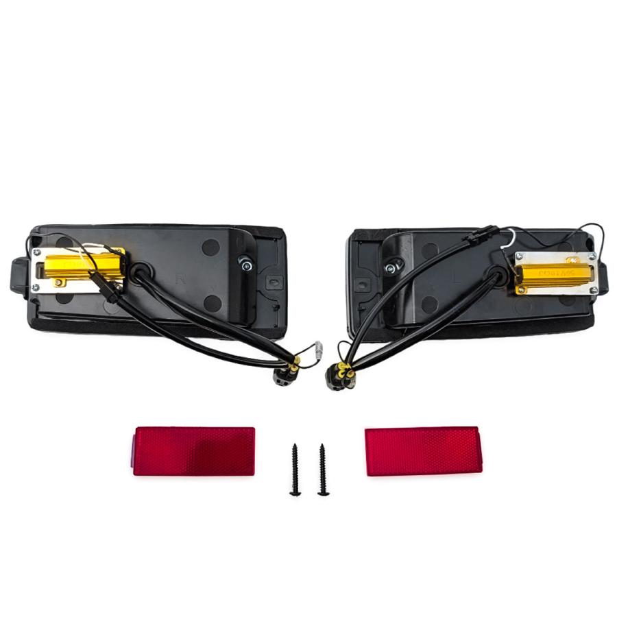 ハイゼット トラック ジャンボ LED テールランプ 流れるウインカー シーケンシャル サンバー S500P S510P タイプY ...