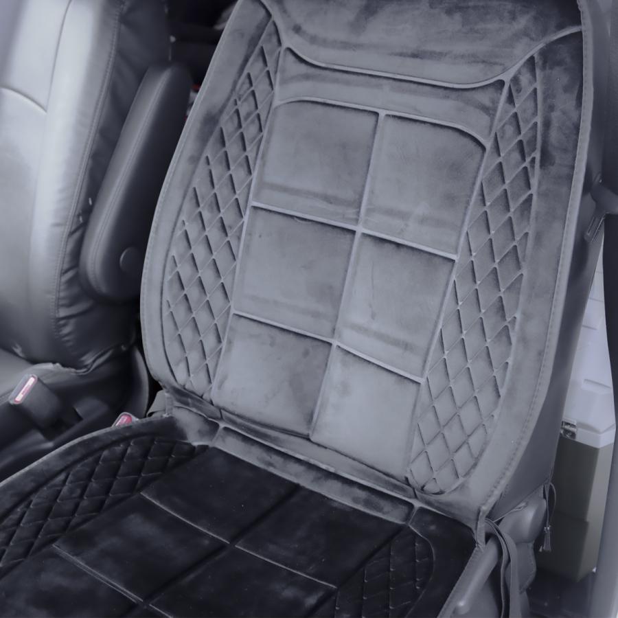シートヒーター 後付け 12v 24v 車用 防寒対策 ホットカーシート シガーソケット 三段階温度調整 : SHOP-OREZ - 通販 ...