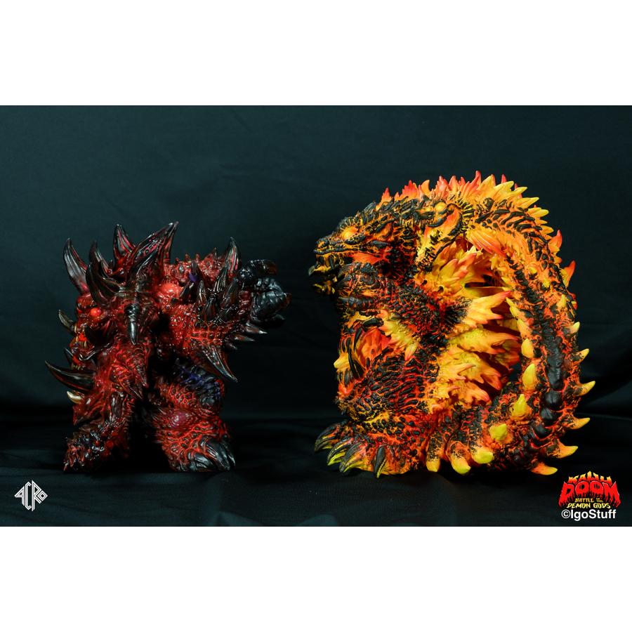 KAIJU DOOM Battle of the Demon Gods! 『LIZARD DEMON』『TURTLE DEMON』セット ...