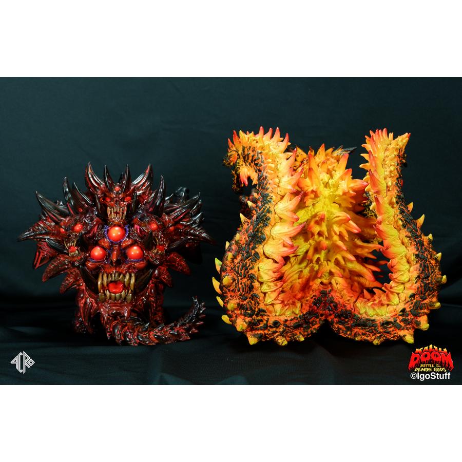 KAIJU DOOM Battle of the Demon Gods! 『LIZARD DEMON』『TURTLE DEMON』セット ...