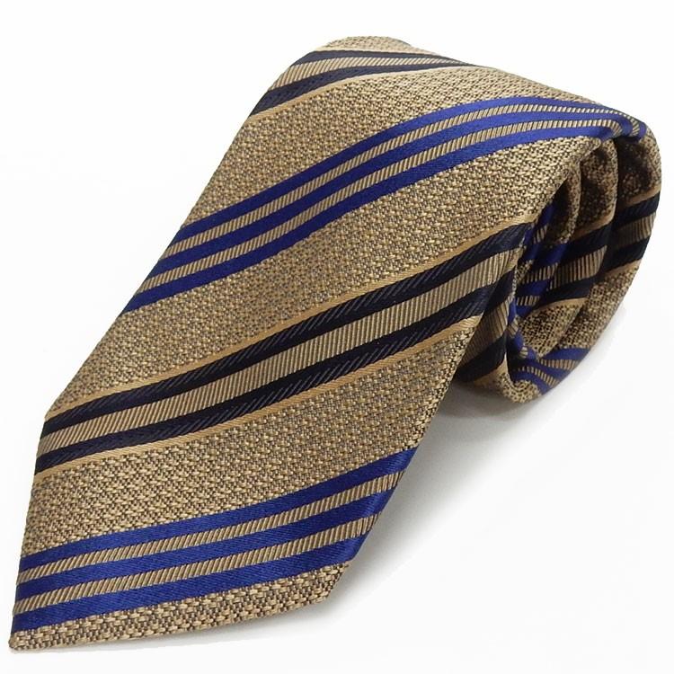 DAKS DAKS イタリア製ネクタイ ゴールド系 ストライプ シルク100％ ダックス DAKS25 : 背広屋石K - 通販 - Yahoo!ショッピング