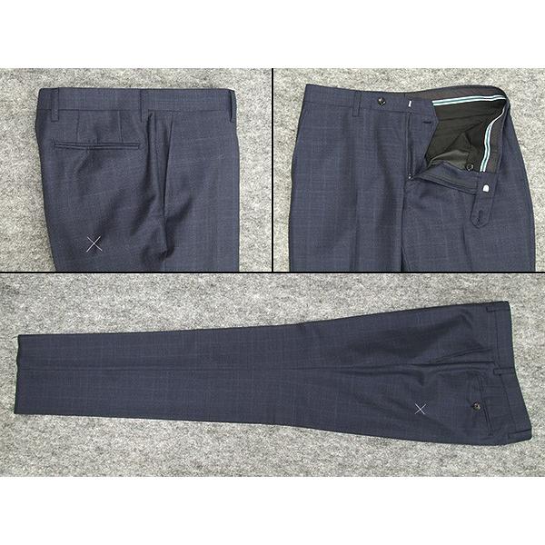 ZEGNA（ゼニア） 春夏物 紺系格子 [Ermenegildo Zegna] TROPICAL使用