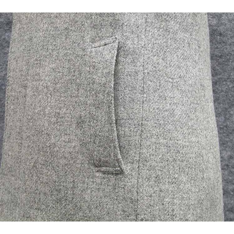 HARRIS TWEED（ハリスツイード） 英国生地 ステンカラーコート ライト