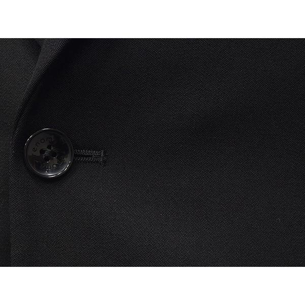 renoma] レノマHOMME 礼服 通年物 超黒 シングル スタイリッシュ2釦