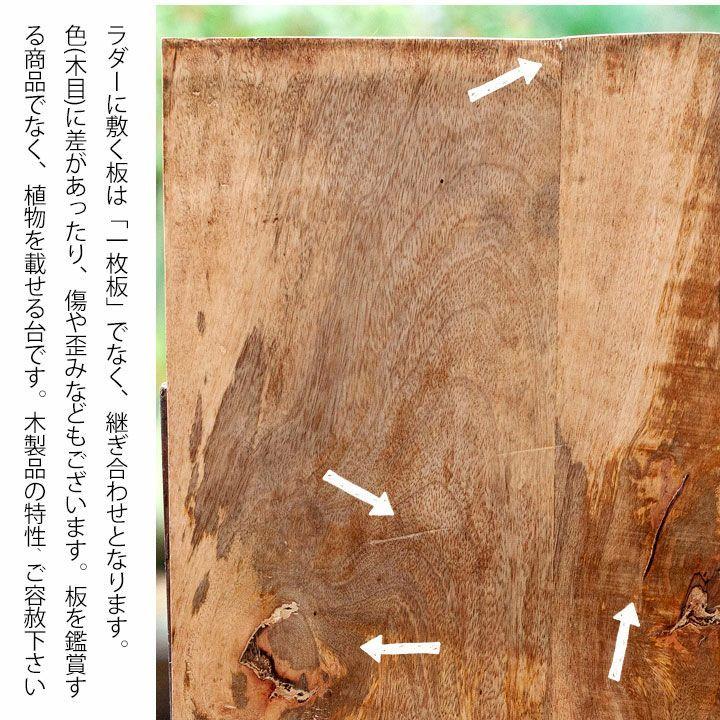 マンゴーウッドの、ラダー花台※同梱不可商品です :gd2610:e-花屋さん - 通販 - Yahoo!ショッピング