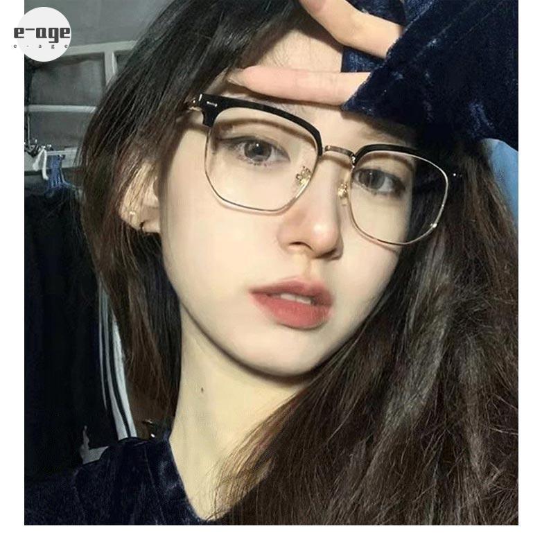 近視メガネ 近視用メガネ ブルーライトカット 度付きメガネ おしゃれ メンズ レディース 近眼 度あり 度入り 眼鏡 めがね TR90 軽い 軽量 フ : kka-ke124-ho294 ...