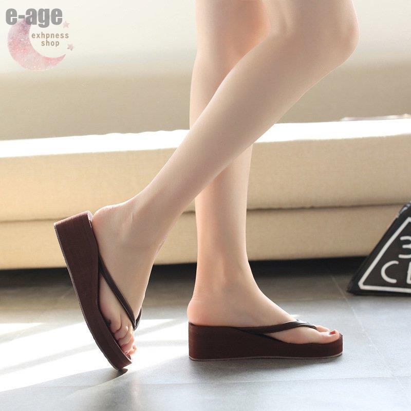 厚底ビーチサンダル 厚底サンダル トングサンダル レディース 女性用 フラットソール ハイヒール 厚底 軽量 軽い 無地 単色 シンプル おしゃれ お :kke-ex1106all-a424 ...