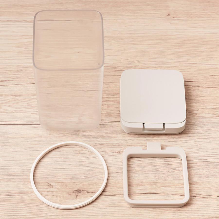 marna マーナ 保存容器 トール 1.2L K763 GOODLOCKCONTAINER パッキン付 ワンタッチ 調味料入れ ケース コーヒー豆 キャニスター 収納 : ヤマソロ ホーム ...