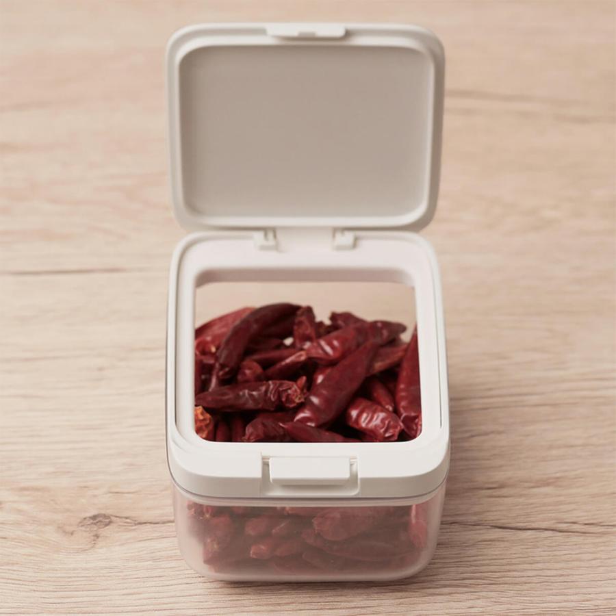 marna マーナ 保存容器 ショート 450mL K764 GOOD LOCKCONTAINER パッキン付 ワンタッチ ごま 調味料入れ 調味料ケース 食品保存容器 収納 :3154 ...
