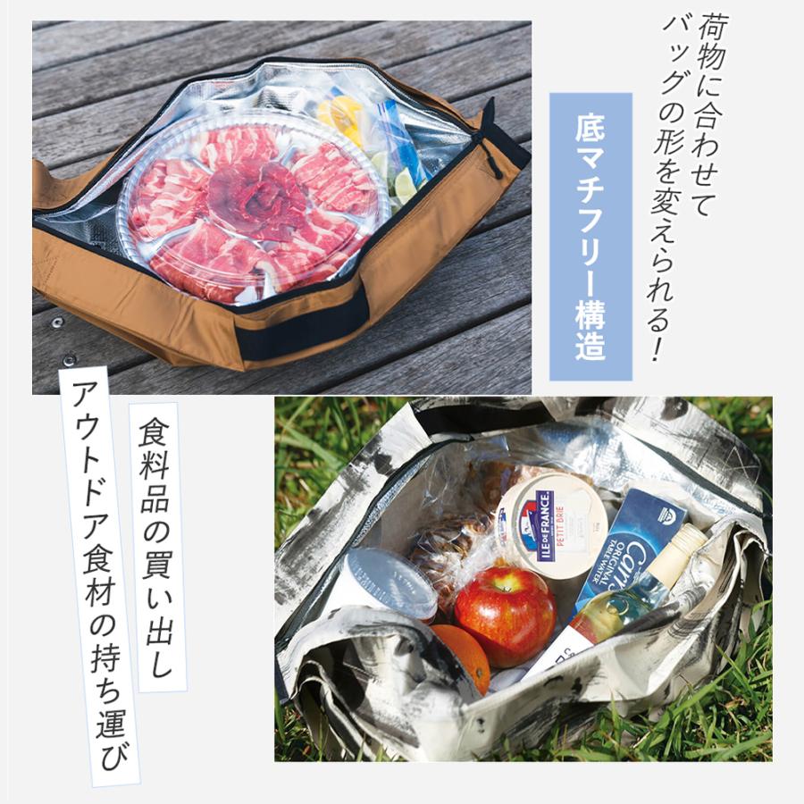 marna Shupatto シュパット 保冷 バッグ 20L S503 エコ 折りたたみ ファスナー付き 大容量 コンパクト マチ広 肩掛け 撥水 マーナ : ヤマソロ ホームライフ店 ...