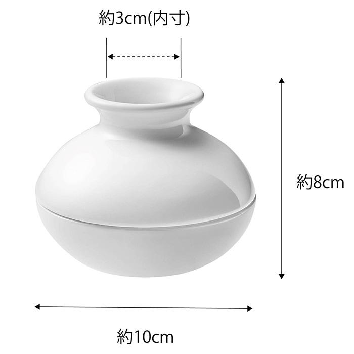 山崎実業 公式 蚊取りポット ミニ KATORI POT 蚊取り線香入れ 蚊取り線香ホルダー 蚊やり 陶器 虫よけ 収納 ふた付き 蓋 ...