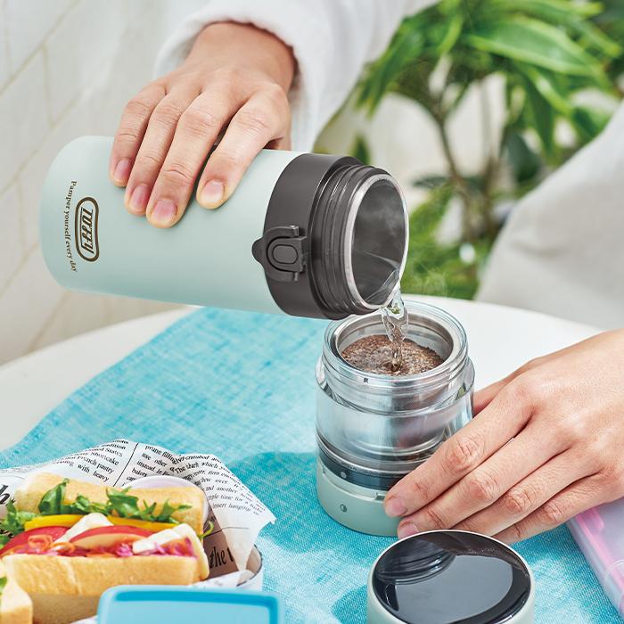 Toffy toffy トフィー ポータブルブリューボトル 2WAY 350ml コーヒードリップ式 コーヒー 紅茶 保温 保冷 持ち運び K-CC3 ラドンナ LADONNA : ヤマソロ ...