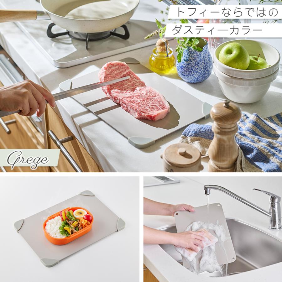 Toffy toffy トフィー 解凍プレート 急速解凍 冷解食品解凍 粗熱 K-KU23 家庭用 急速 解凍 肉 魚 お弁当 粗熱取り ...