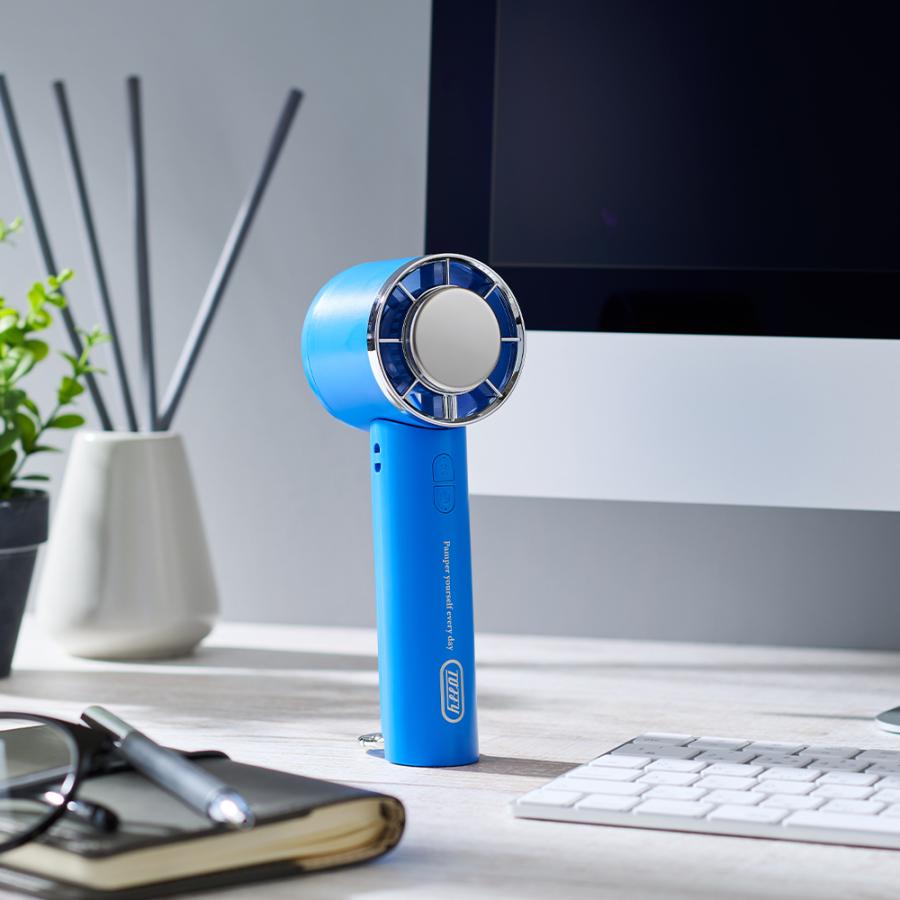 Toffy toffy トフィー ハンディファン HFN1 ハンディ扇風機 冷却プレート 冷却 手持ち 卓上 扇風機 USB充電 カラビナ付き ラドンナ LADONNA : ヤマソロ ホーム ...