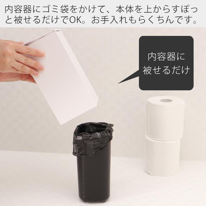RETTO コーナーポット レットー サニタリーボックス ゴミ箱 トイレ用 汚物入れ 蓋付き 角型 トイレポット 日本製 岩谷マテリアル RETPT : ヤマソロ Yahoo!店 - 通販 ...