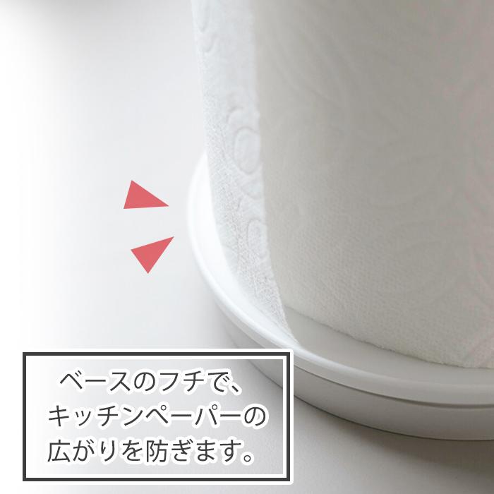 marna マーナ キッチンペーパーホルダー K816 片手で切れる REPITA リピタ 固定 移動できる Lサイズ シンプル コンパクト コストコ : 3154-0480 : ヤマソロ ...