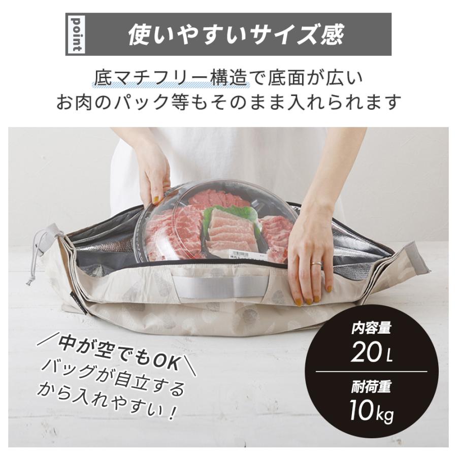 marna Shupatto シュパット 保冷バッグ 20L S500 大容量 折りたたみ エコバッグ ファスナー 大きめ アルミ 撥水 一気にたためる マーナ : ヤマソロ Yahoo!店 ...