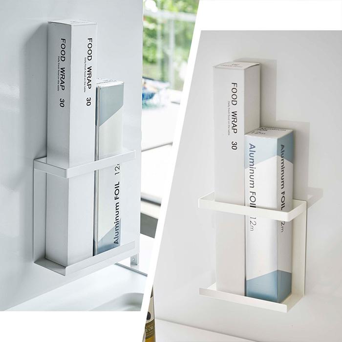 山崎実業 公式 タワー マグネットラップホルダー スリム tower おしゃれ 磁石 ラップスタンド ラップ立て アルミホイル ポリ袋 5144 5145 :3605-4070:ヤマソロ ...