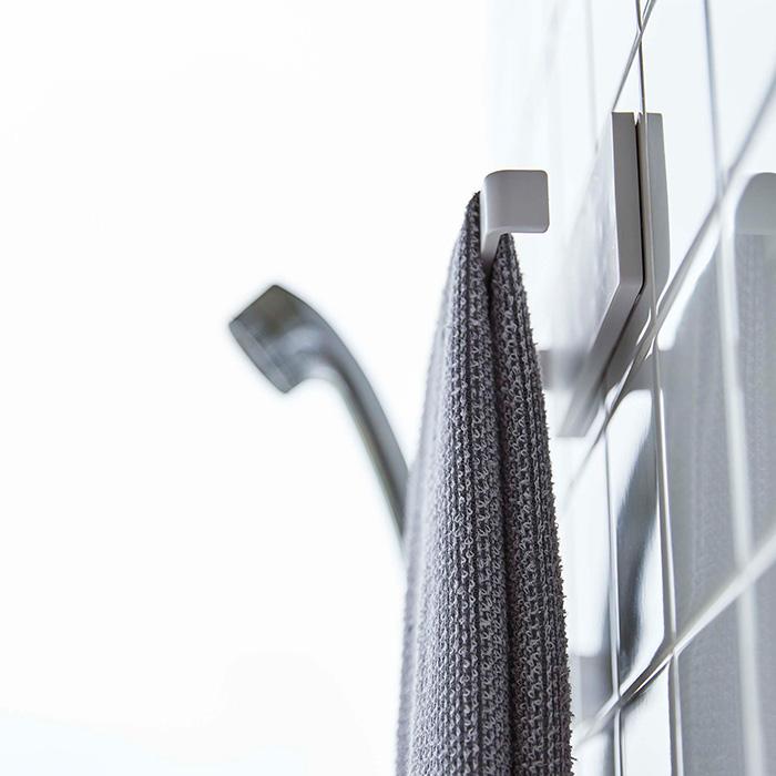 山崎実業 公式 ミスト フィルムフック タオルハンガー W18 MIST ホルダー タオル掛け ふきん 浴室 キッチン 冷蔵庫 浮かせる収納 5962 : ヤマソロ Yahoo!店 - 通販 ...