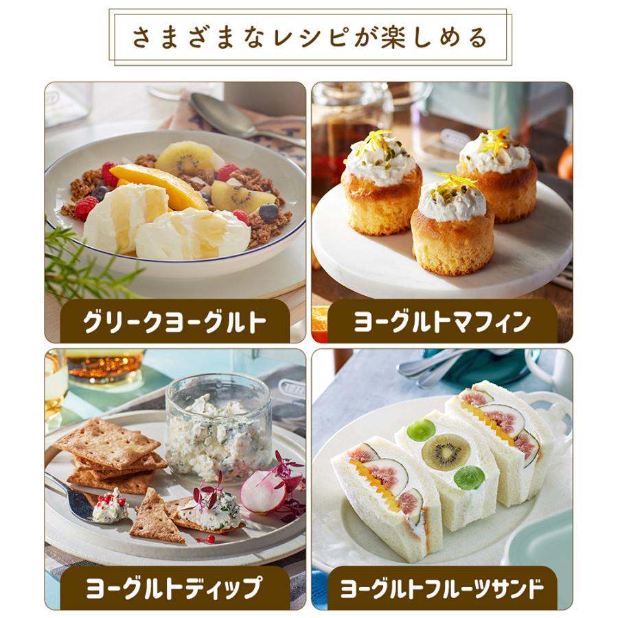 Toffy トフィー 水切り ヨーグルトができる 容器 濃厚 ヨーグルトメーカー K-YM2 便利 ホエー 簡単 手作り 短時間 ラドンナ LADONNA : ヤマソロ Yahoo!店 ...