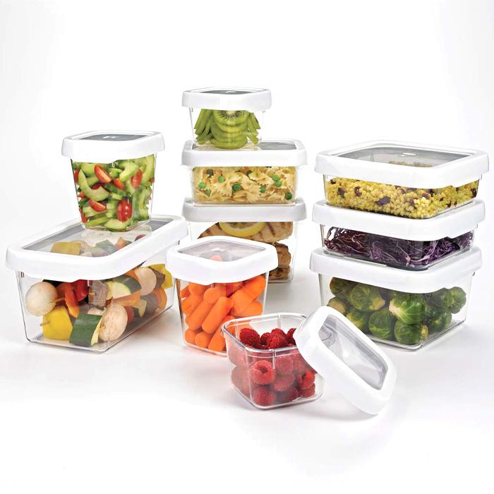 OXO（キッチン用品） OXO オクソー ロックトップ コンテナ 0.4L Sスクエア 保存容器 密閉 おしゃれ フードコンテナ 400ml 電子レンジ対応 食洗機対応 11263400 ...