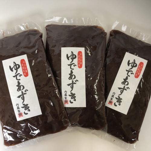 ゆであずき 450g×3セット : あんこの内藤 - 通販 - Yahoo!ショッピング