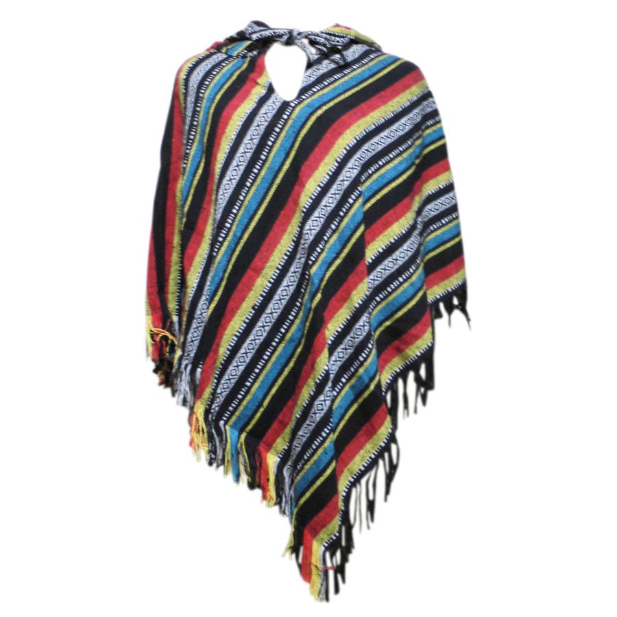 ポンチョ アジアン衣料 コットン・ポンチョ1 : アジア雑貨ビンゴ - 通販 - Yahoo!ショッピング