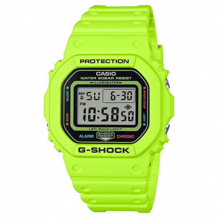 G-SHOCK gショック ENERGY PACK エナジーパック アスリート デジタル イエロー DW-5600EP-9JF CASIO カシオ 腕時計 メンズ : e-Bloom ...