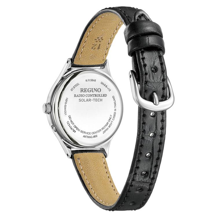 CITIZEN REGNO レグノ ソーラーテック電波時計 革バンド ブラック KS1-210-20 シチズン 腕時計 レディース : e-Bloom Yahoo!店 - 通販 - Yahoo ...